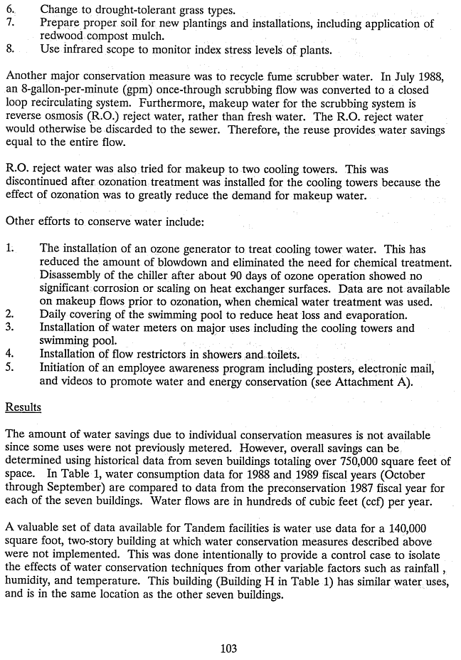 In Press - Case Studies of industrial Water Conservation - City of San Jose